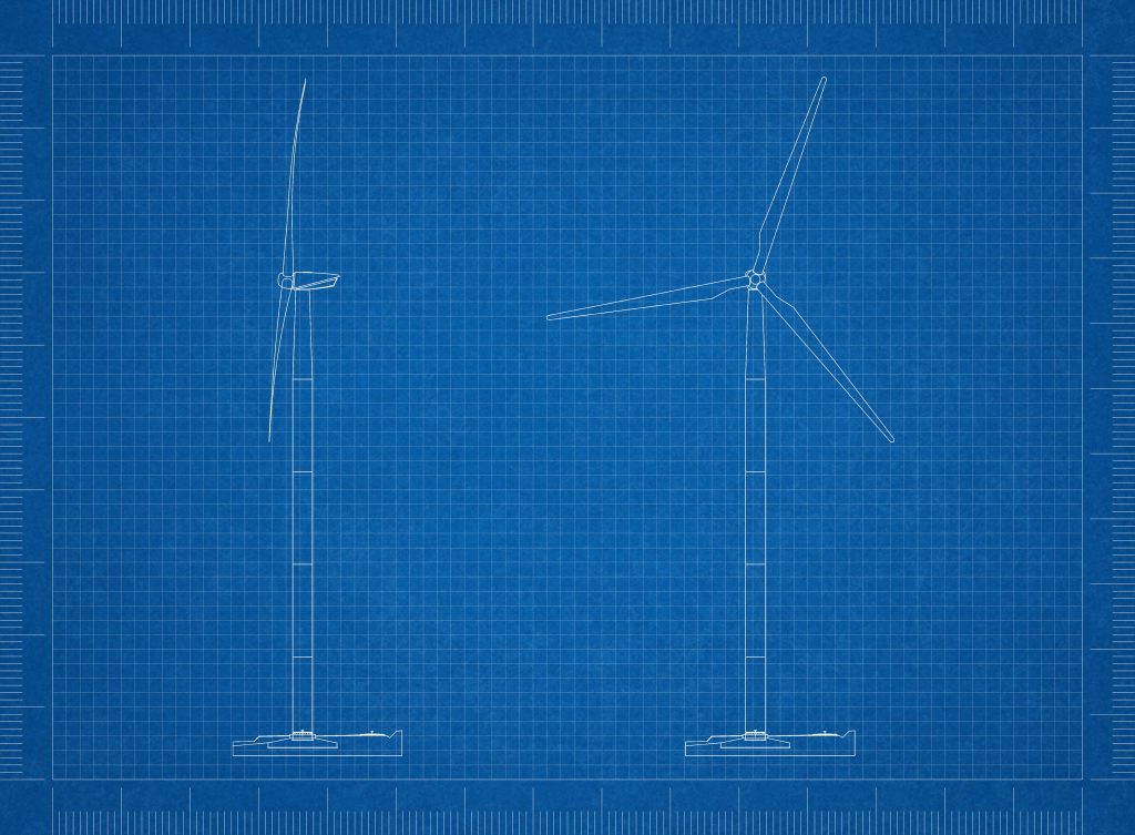 Wind Turbine Architect blueprint - Valley Forge & Bolt