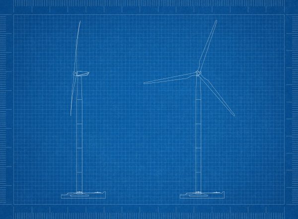 Wind Turbine Architect blueprint - Valley Forge & Bolt